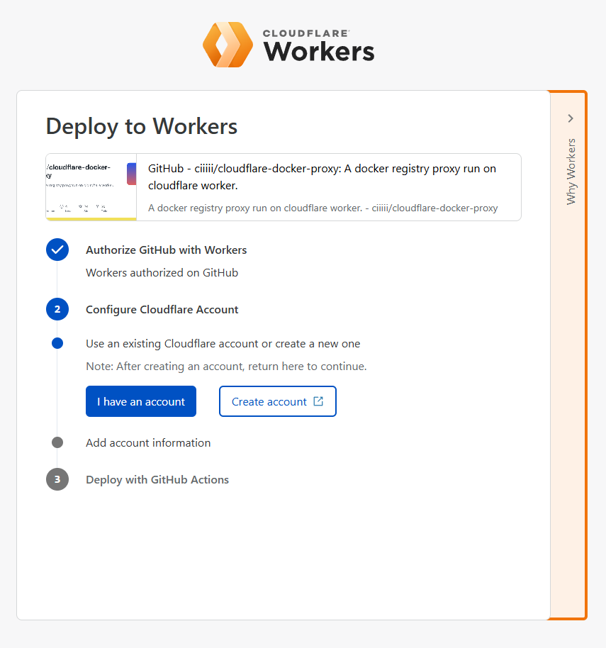 使用 Cloudflare Workers 和 cloudflare-docker-proxy 快速搭建属于自己的镜像加速服务